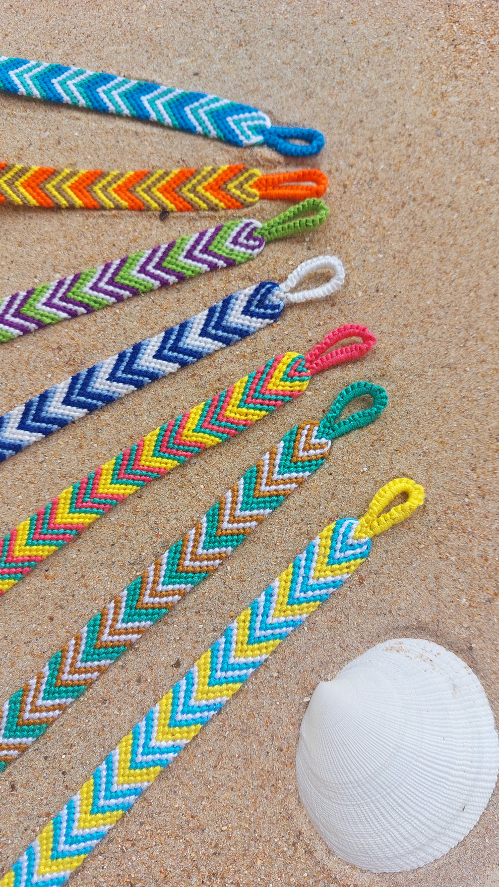Bracelets brésiliens modèle "Surfer" fait-main en Haute-Loire - PECATA